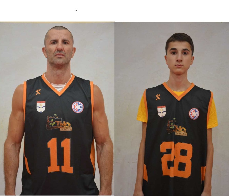 Otac i sin, Goran i Danilo Kovačević zajedno igraju za KK "Olimp" iz ...
